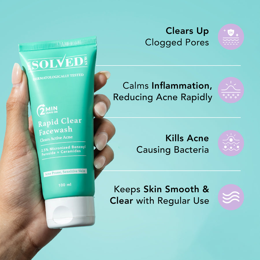 Shop Now: Rapid Clear face wash for clogged pores, Barrier repair Gel ...