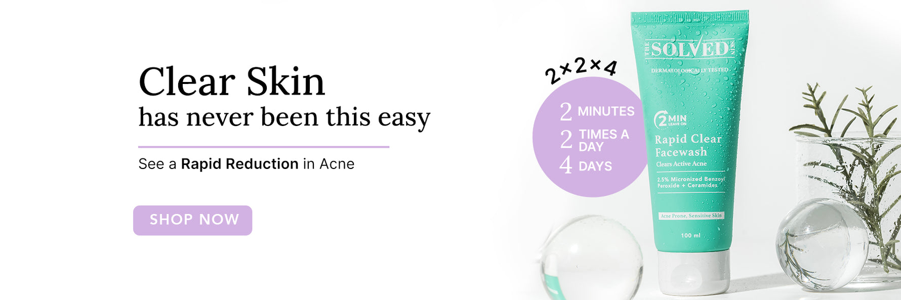 The Solved Skin = Clear, Healthy, Radiant Skin